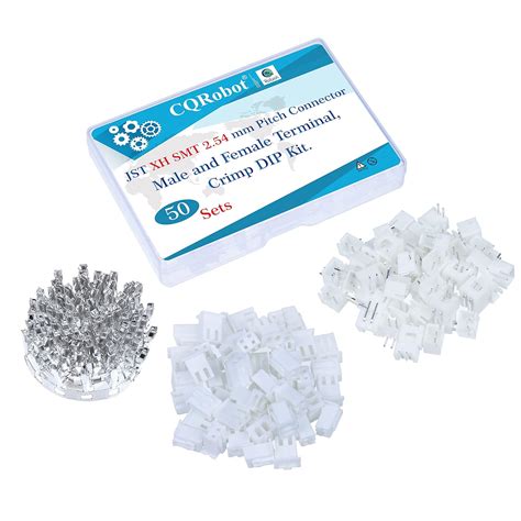 CQRobot Sets Pieces JST XH SMT Mm Pitch Pin JST Connector Kit JST Mm Pitch