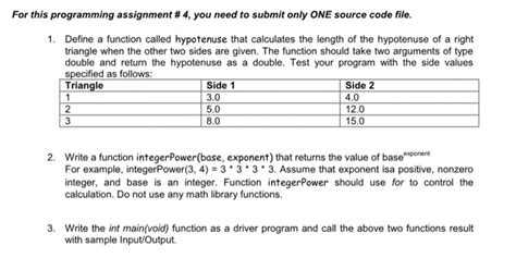 Solved For This Programming Assignment4 You Need To Submit