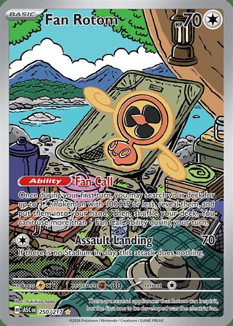 Fan Rotom Me2pt5 250 Pokemoncard