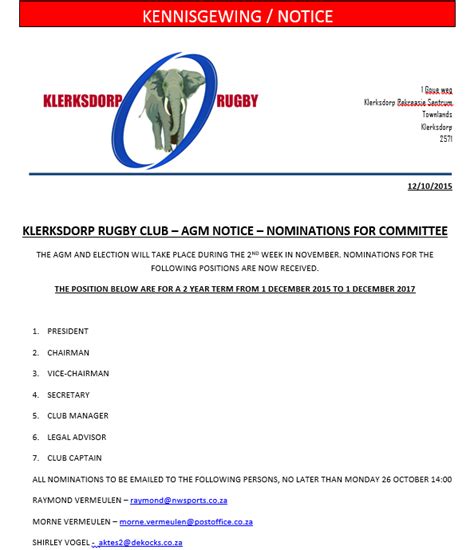 Klerksdorp Sevens Festival Klerksdorp