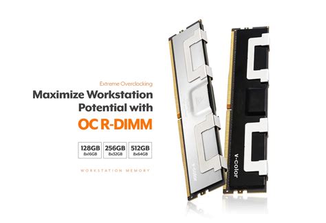 V Color Showcases Overclocked Ddr5 6800mhz R Dimm Ranging From 16gb To