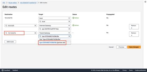 Configure Routing