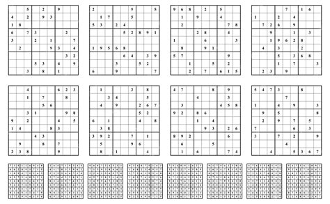 Premium Vector Sudoku Game Set With Answers Simple Vector Design