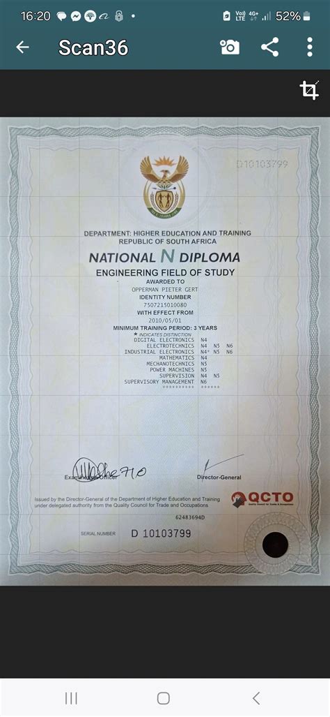 At Last I Received My Long Awaited National N Diploma All Glory To The