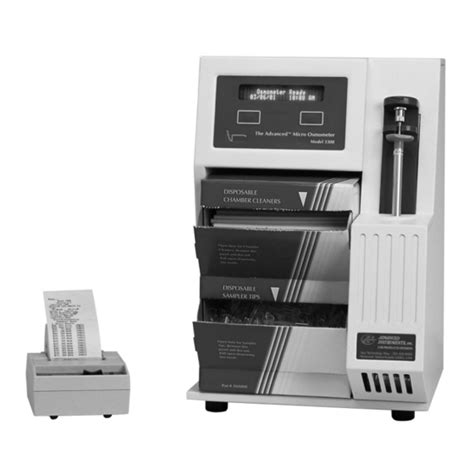 Advanced Instruments 3300 Service Manual Pdf Download Manualslib