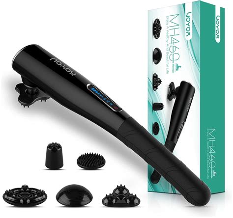 Megawise Cordless Handheld Back Massager W Rechargeable