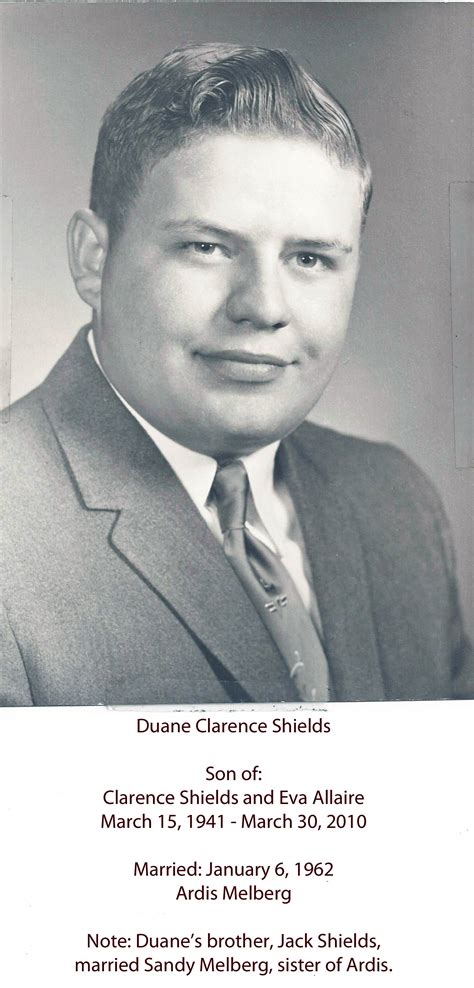 Duane Clarence Shields 1941 2010 Homenaje De Find A Grave