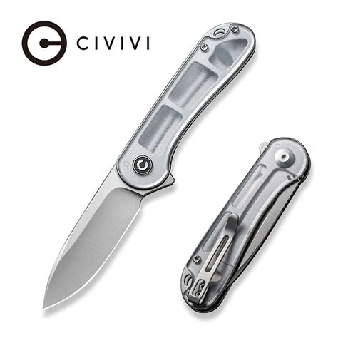 Civivi C907a 7 Elementum Folding Knife Lexan Satin D2