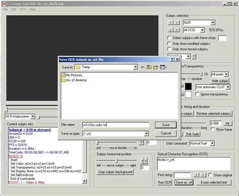 How To Convert IDx Sub To Srt W O Typing A Manuscript VideoHelp Forum