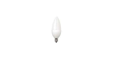 TCP LED E B KF Single Watt Frosted Dimmable B Candelabra E LED Bulb K Build Com