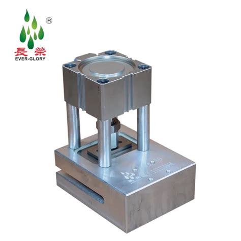 Pneumatic Rectangle Hole Punch For Plastic Bags Crj Puncher