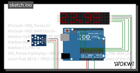 Temperature Sensor Copy Wokwi Esp32 Stm32 Arduino Simulator