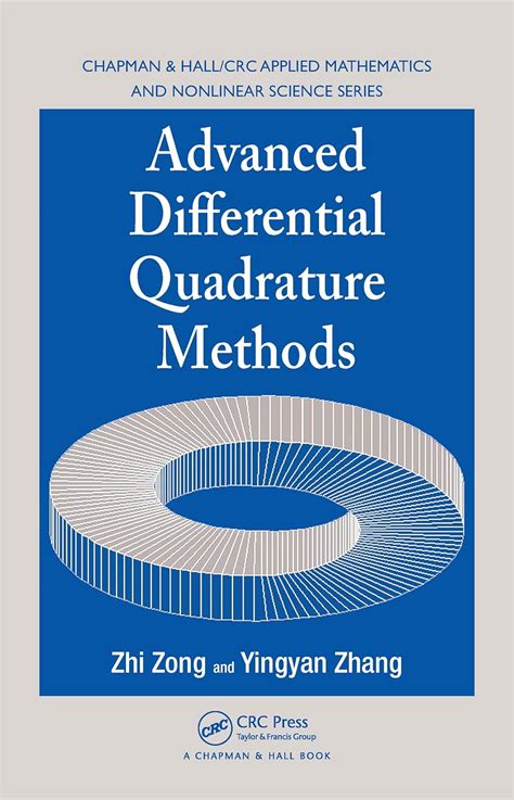 Advanced Differential Quadrature Methods Zong Zhi Zhang Yingyan Books