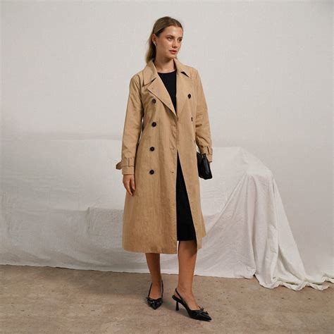 Jual Mississippi Kardingan Coat Panjang Wanita I31000240m Khaki Shopee Indonesia