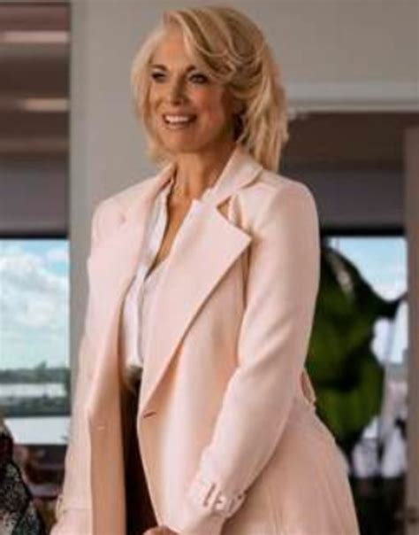 Ted Lasso S03 Hannah Waddingham Pink Coat Rebecca Welton Coat