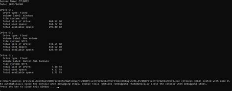 Vb Net External Drive Information Not Writing To XML File Stack Overflow