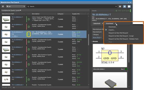 process based part requests altium designer 25 technical documentation