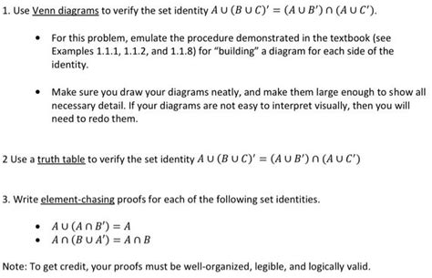 Set Identities Venn Diagram Demo Start