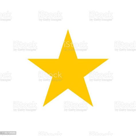 플랫 스타 아이콘의 벡터 이미지입니다 흰색 배경에 고립 된 별 1위에 대한 스톡 벡터 아트 및 기타 이미지 1위 개념 금융 Istock