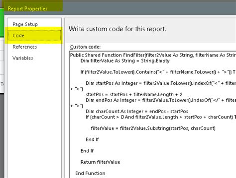 Vb Code In Ssrs Report Epicor Erp 10 Epicor User Help Forum