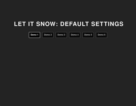 Html5 Canvas制作3d逼真冬天雪景雪花飘洒动画特效