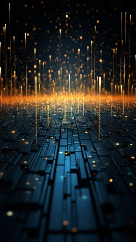 Intricate 3d Visualization Of The Big Data Universe Entwined With