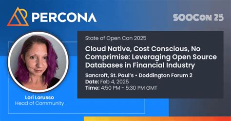 Soocon2025 Percona