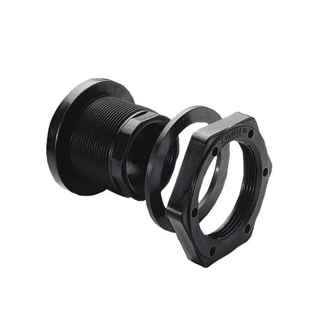 3 Double Threaded Poly Tank Fitting