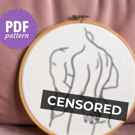 Nsfw Cross Stitch Etsy