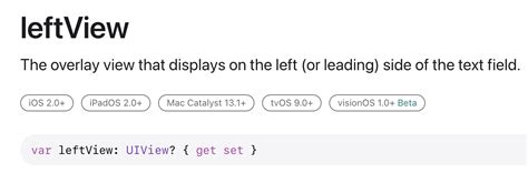 Textfield에 왼쪽 Padding 넣는 방법 Today Huny Learned