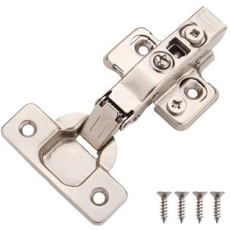 Decobasics Full Overlay Soft Close Cabinet Hinges For Kitchen Cabinets 2 Pcs 105° Frameless