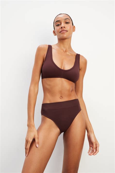 Deep Cut Bra Soft Truffle Comfortable Womens All Sale By Belle You