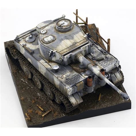 Border Model 1 35 Pz Kpfw Vi Tiger I Initial Production S Pz Abt 502 Leningrad Region 1942 3