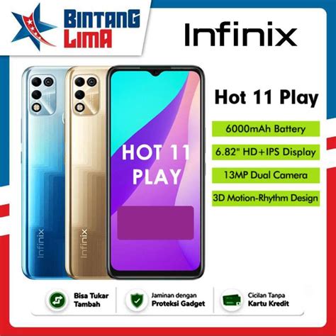 Jual Infinix Hot Play Ram Gb Garansi Resmi Di Seller Alfastore Alfastore Kota