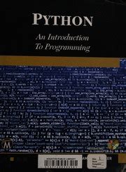 Python An Introduction To Programming Parker James Author Free Download Borrow And