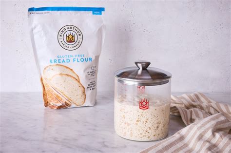 Gluten Free Sourdough Starter Made With Bread Flour Recipe King