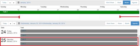 Mvc Kendo Scheduler Hide Weekends From Agenda And Month View Stack Overflow