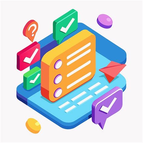 Assignment Tasks Icon Speech Bubbles With Marks 3d Vector Illustration Assignment Tasks Icon Speech Bubbles With Marks 3d Vector Illustration