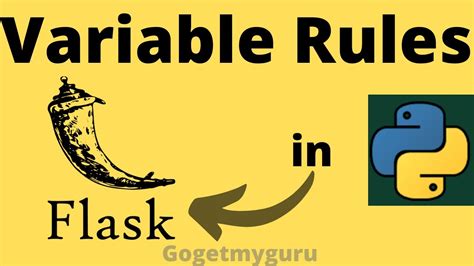 python flask tutorial for beginners variable rules in flask youtube
