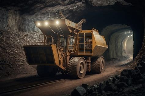 premium ai image a large scale mining operation representing the