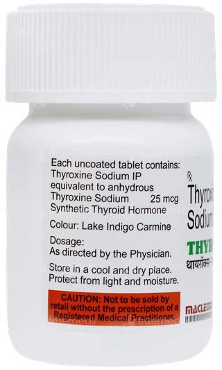 Thyrox 25 Tablet Uses Side Effects Price And Substitutes