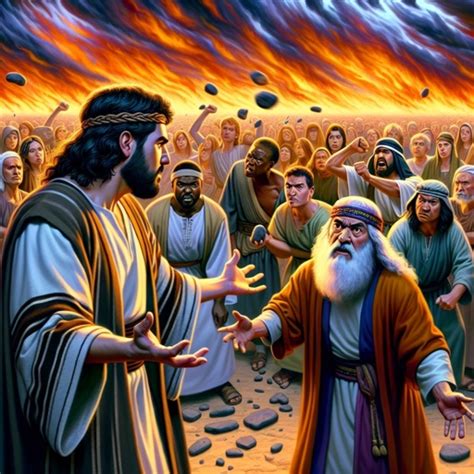 What Does Joshua 7 25 Mean Bible Art