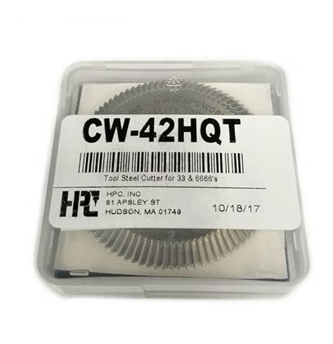 Hpc Cw 42hqt Cutter Wheel For 3333 3344 6666 Machines