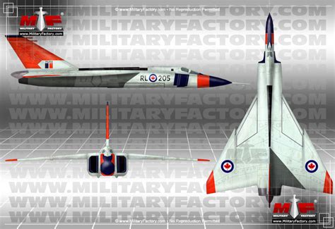 Avro Canada Cf 105 Arrow Supersonic Interceptor Aircraft Prototype
