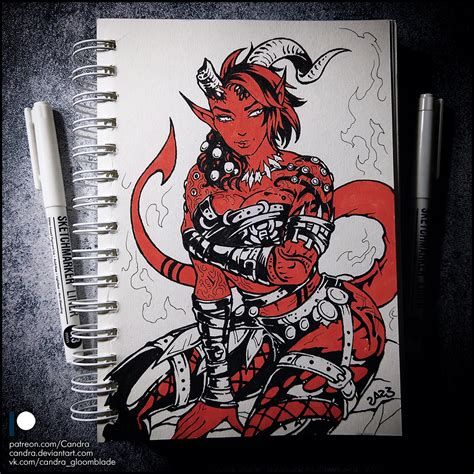 Sketchbook Karlach Sfw By Candra On Deviantart