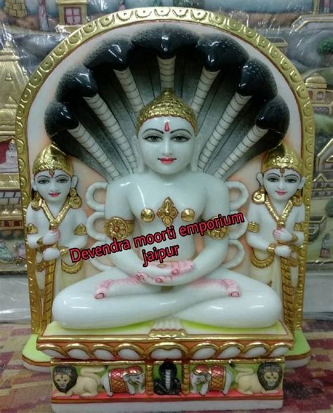 Marble Jirawala Parshvanath Statue Home At ₹ 51000piece In Jaipur Id 2852405662297