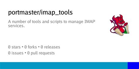 Portmasterimaptools A Number Of Tools And Scripts To Manage Imap Services