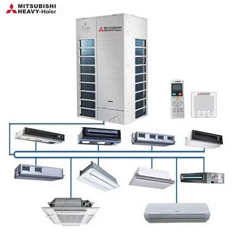 5 To 500 Hp Mitsubishi Heavy Vrf Air Conditioning System At Best Price