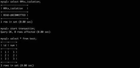 mysql 四种事务隔离级别详解介绍 mysql事务隔离级别 csdn博客