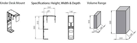 Anchor CPU Holder Integ Ergonomic Monitor Stands And Mounts